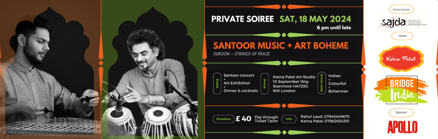 Santoor Music & Art Boheme - Bridge India